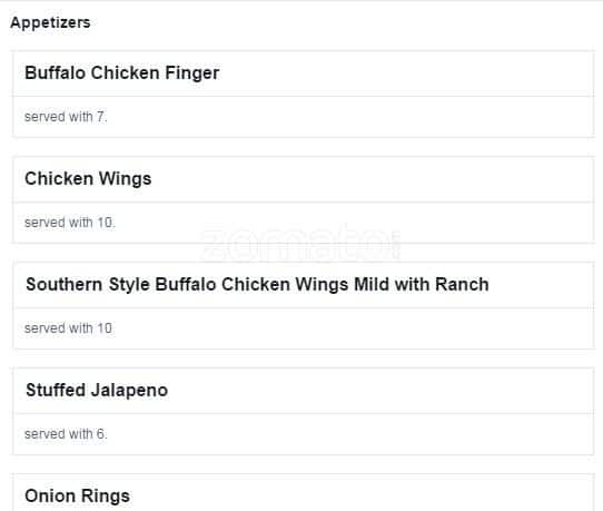 Menu at Liberty Cafe, Renton