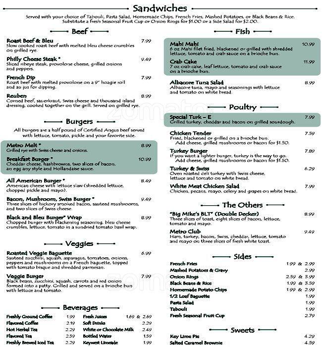 Metro Diner, Gainesville, Florida, Gainesville - Urbanspoon/Zomato