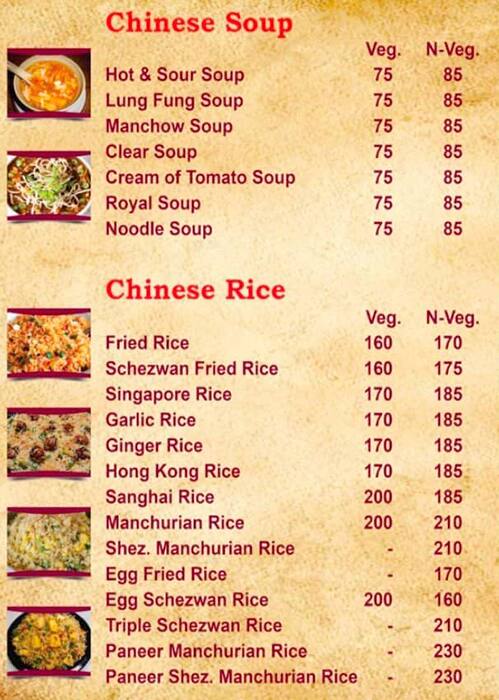 Menu of New Tandoor Point, Karve Nagar, Pune