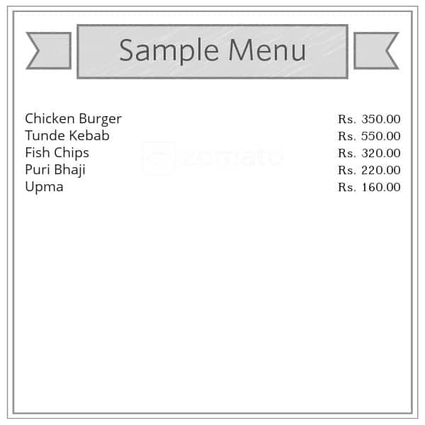 Menu of Centre Point Delivery, Ramdaspeth, Nagpur