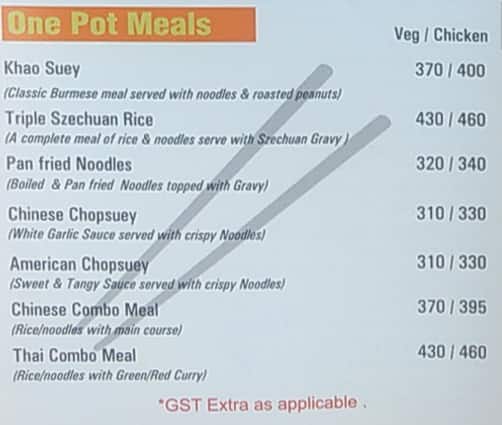 Menu at Spicy Bites, Faridabad, Ground Floor