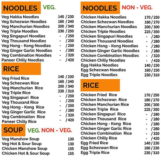 Menu of Sikh Desi Dhaba, Wakad, Pune