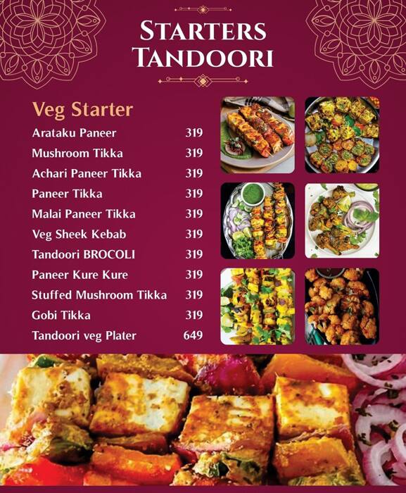 Menu of Godavari Taste Of Andhra, Nagaram, Secunderabad