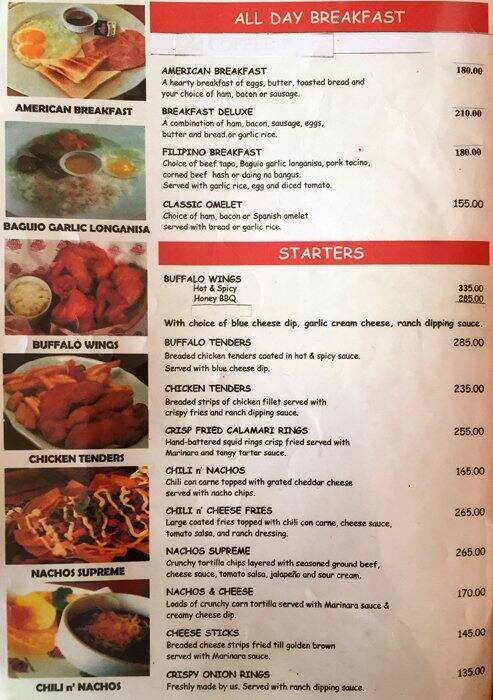 Original Mile Hi Diner, Tagaytay City, Tagaytay City - Zomato Philippines