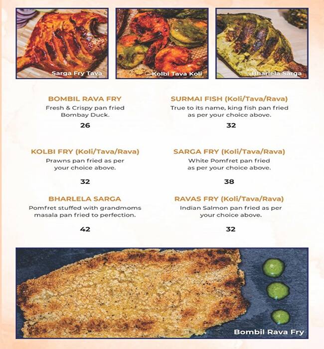 Menu of Vasai Local Restaurant, Al Karama, Dubai