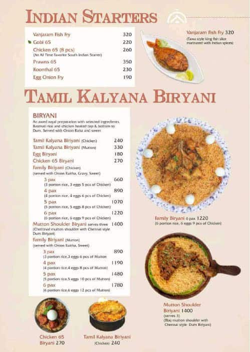 Menu at Copper Kitchen Mogappair, Chennai