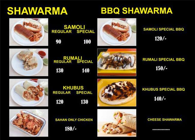 Menu at The Hub Kitchen, Hyderabad