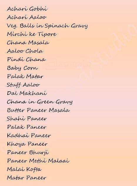 Smriti's Food Studio Menu - Zomato