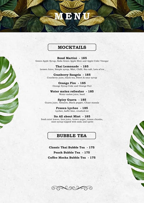 Menu at SAEGOS cafe & bakery best cafe in jammu cafe in jammu bakery in ...