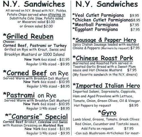 Brooklyn Deli at Bleu Sun Market Menu - Urbanspoon/Zomato