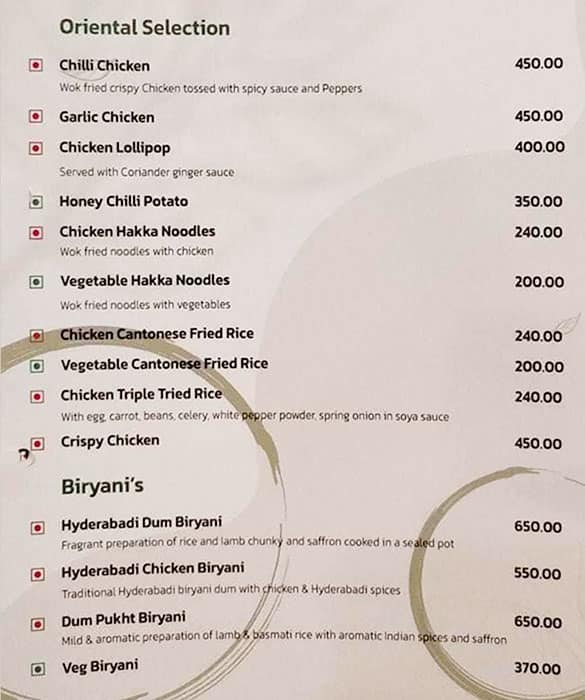 Menu at 7C’s Cafe N Fine Dine, Srinagar, Sangarmaal Mall