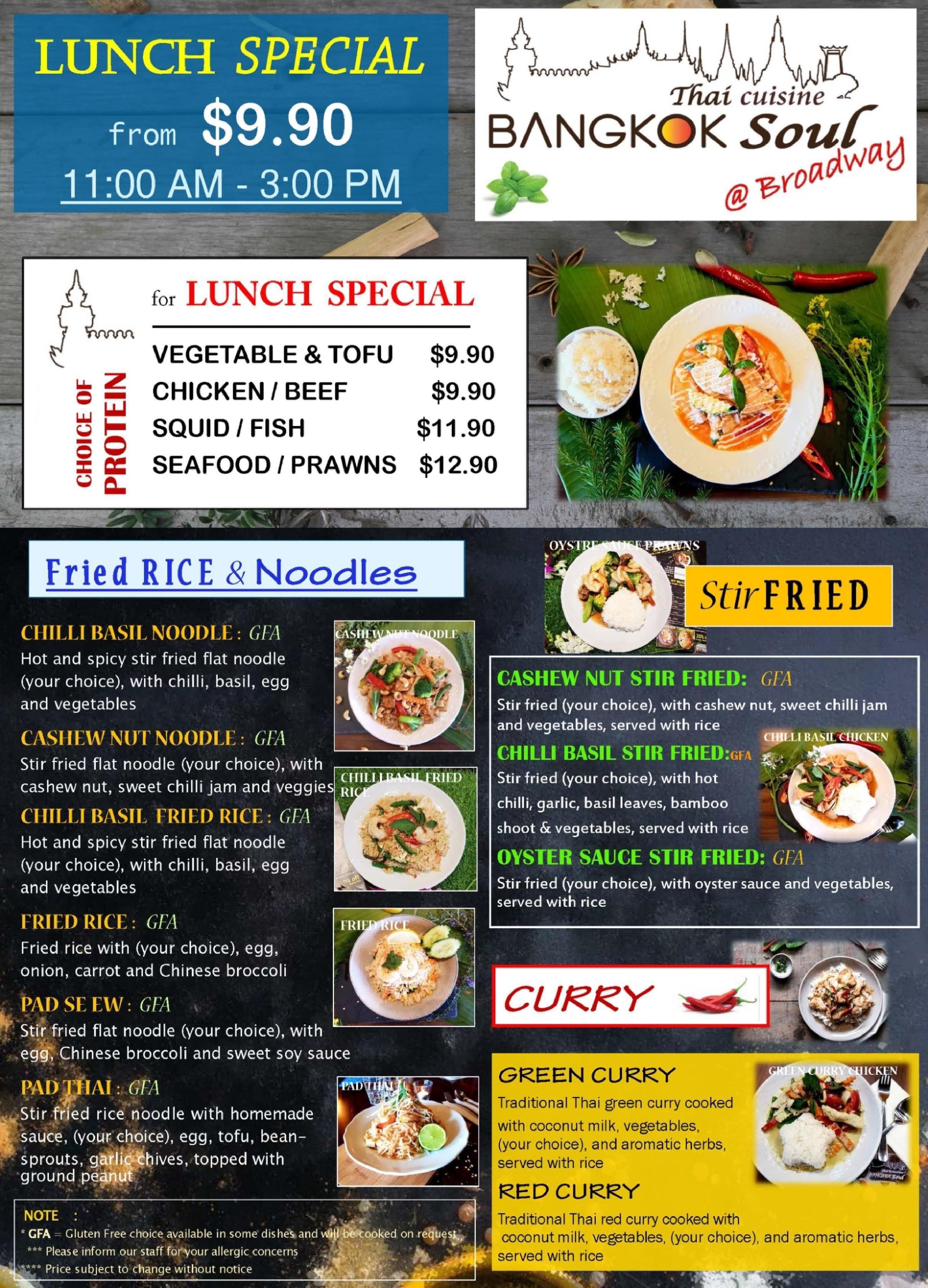 Menu at Broadway Diner pub & bar, Ultimo