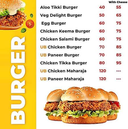 Menu at Urban Bites, Delhi, Shop No - 320