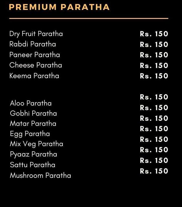 Menu of Parotta Nation, Shahdara, Noida