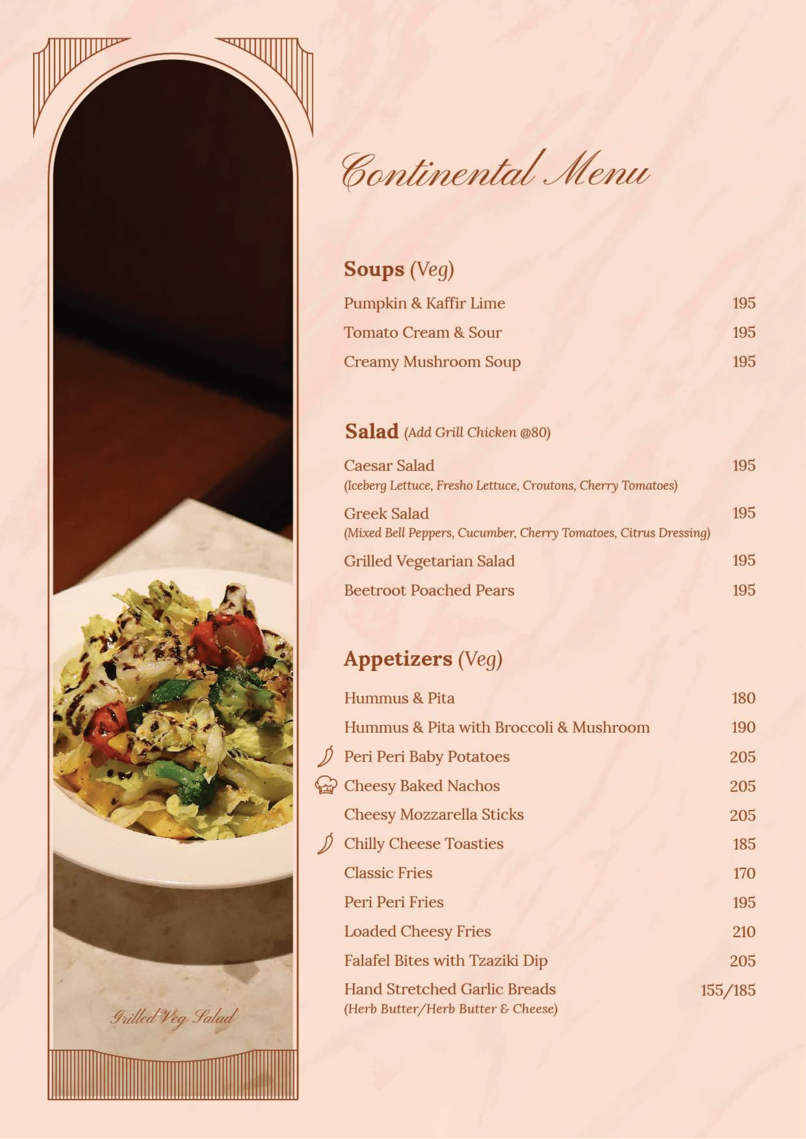 Menu of Wongdhen Cafe, Majnu ka Tila, New Delhi