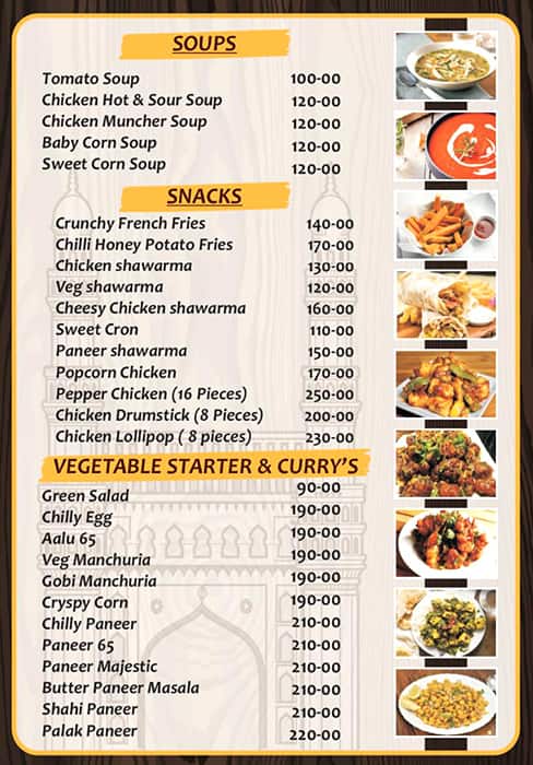 Menu at Hyderabad Street Kitchen, Hyderabad