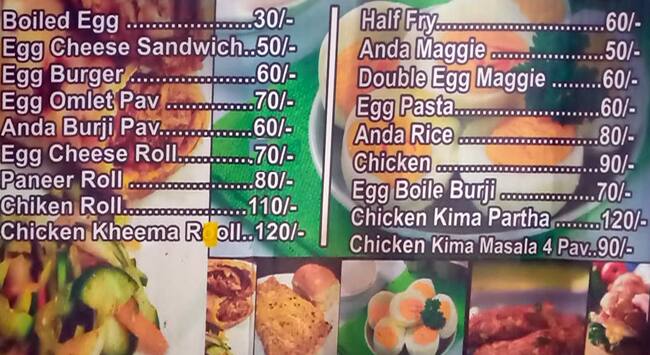 Menu of Milan, Wakad, Pune