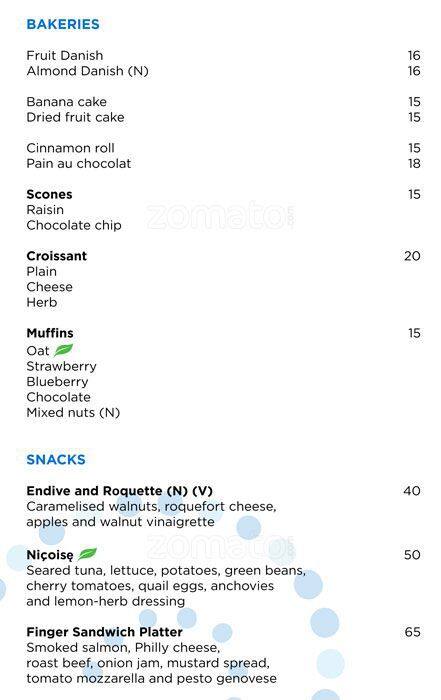 Azrak - Fairmont Ajman Menu, Menu for Azrak - Fairmont Ajman, Ajman ...