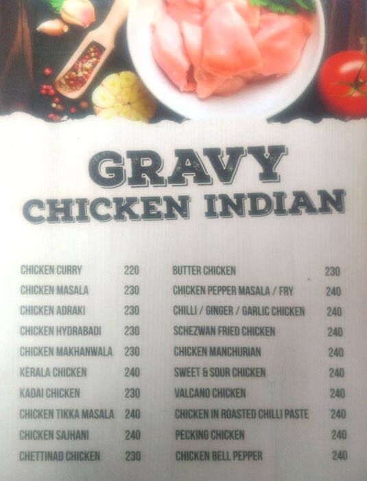 Menu at HOTEL QUALITY, Chennai, #131/3-A