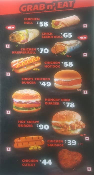 Menu at Five Star Chicken, St.Thomas Mount-cum-Pallavaram, 94
