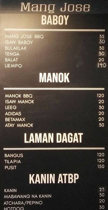 Carta de Mang Jose, Makati