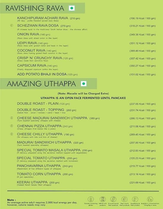 Menu at Sankalp Restaurant, Udaipur, Ground Floor Sai Ashish