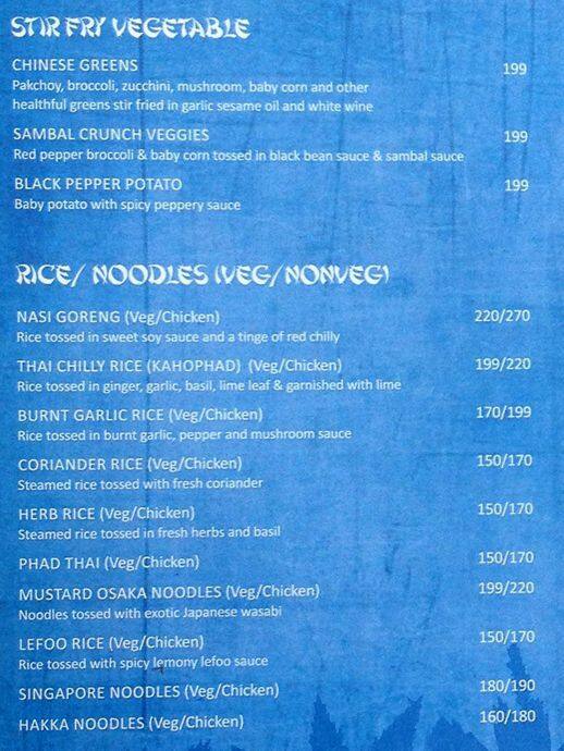 Menu at Punjab Exotica, Pimpri-Chinchwad, 2 Phase Opposite Tata Johnson