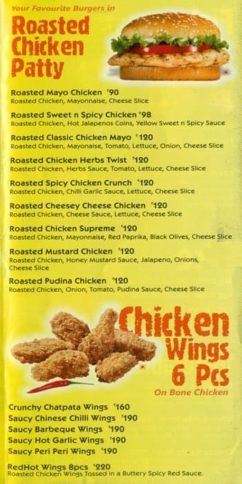 Menu at CRUNCH Vesu, Surat, Surat, 4QRH+FJC White House