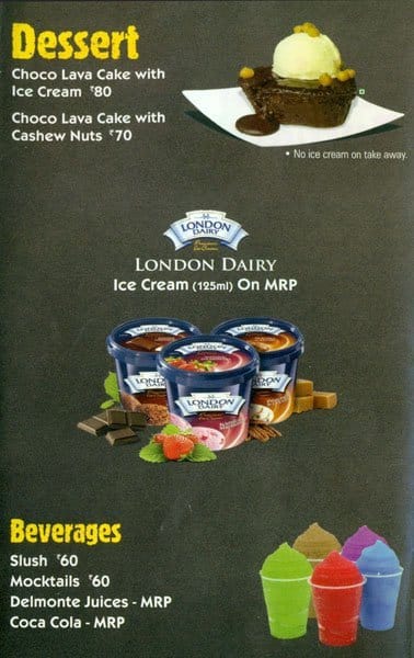 Menu at CRUNCH Vesu, Surat, Surat, 4QRH+FJC White House