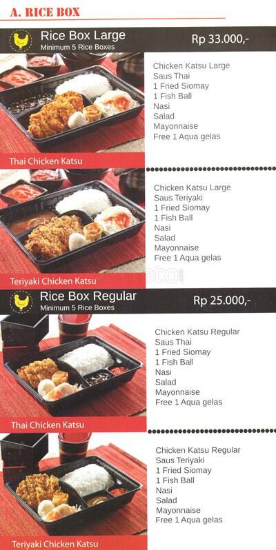 Menu at Old Chang Kee - Emporium Pluit restaurant, Jakarta