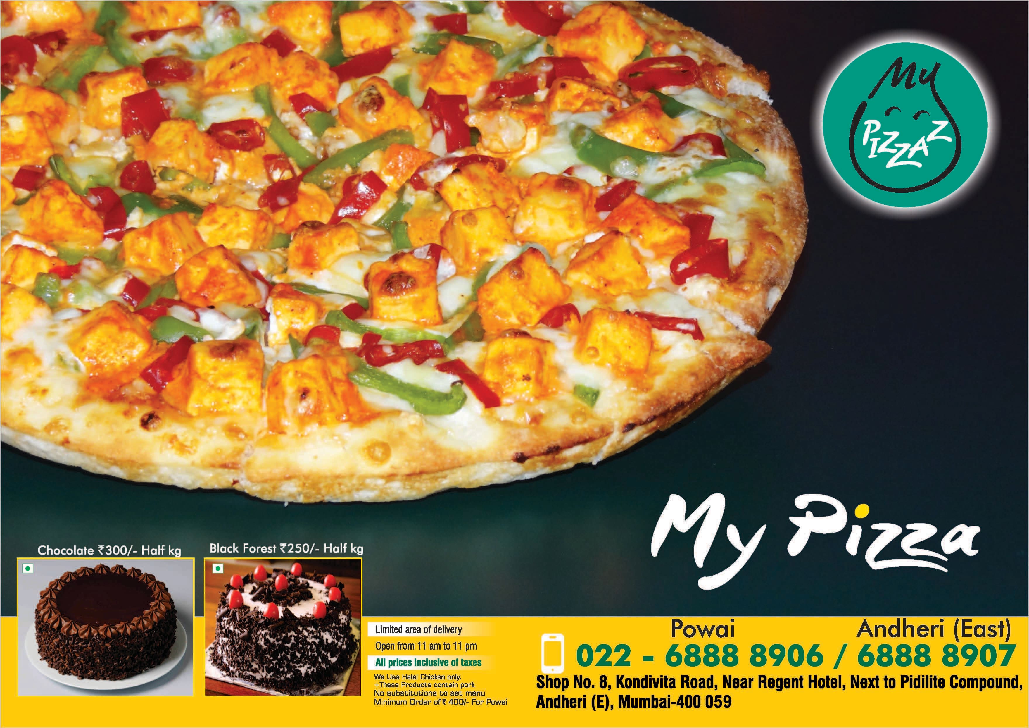 My Pizza Menu, Menu for My Pizza, Powai, Mumbai - Zomato