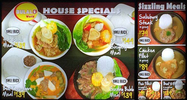 Bulalo World Menu, Menu for Bulalo World, San Isidro, Cainta - Zomato Philippines