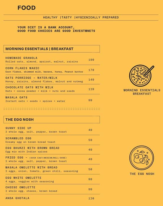 Menu of Ideal Cafe, Sikar Road, Jaipur