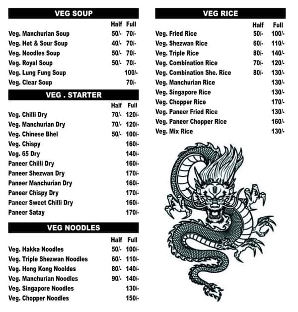 Menu of Cafe Talap, Nalasopara, Mumbai