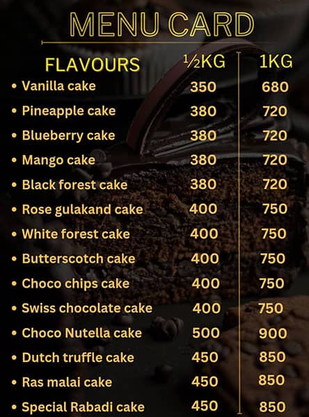 Menu of Crumbs Magic, Wagle Estate, Thane West, Thane