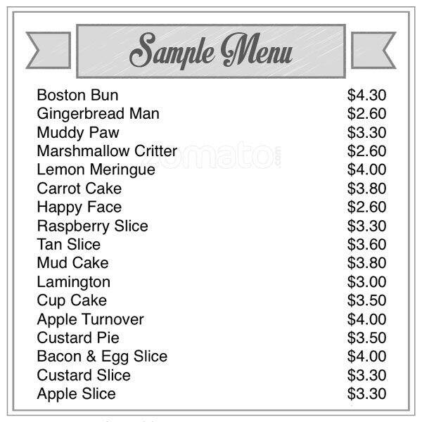 Halswells Bakery & Cafe Menu - Menumania/Zomato