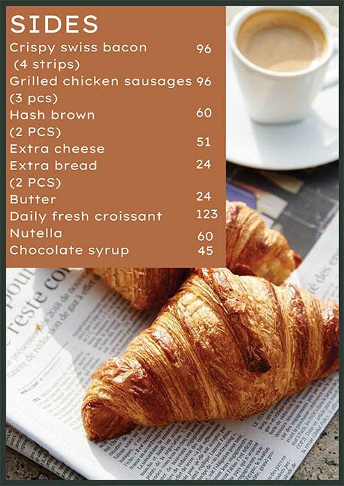 Menu at The Bikers Cafe, Gurugram