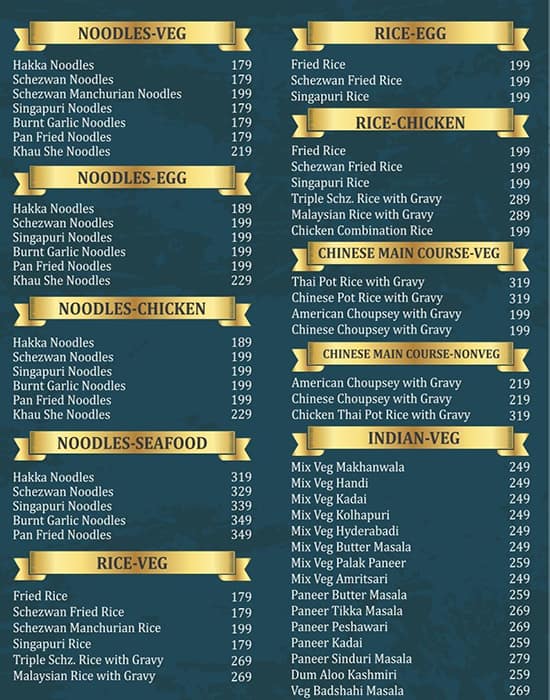 Menu at Exotic Flavours, Kalyan