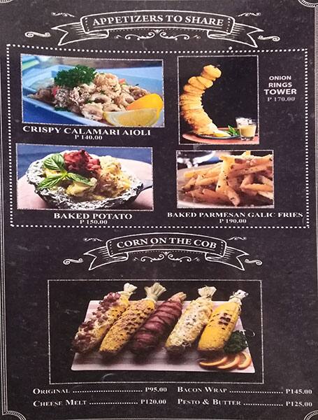 Menu at The Gourmet Republic Food hall, Makati, Salcedo Village