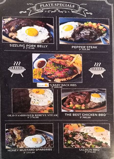 Menu at The Gourmet Republic Food hall, Makati, Salcedo Village
