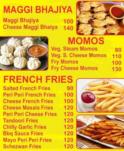 Menu of RK Maggi Pasta & Snacks, Ellis Bridge, Ahmedabad