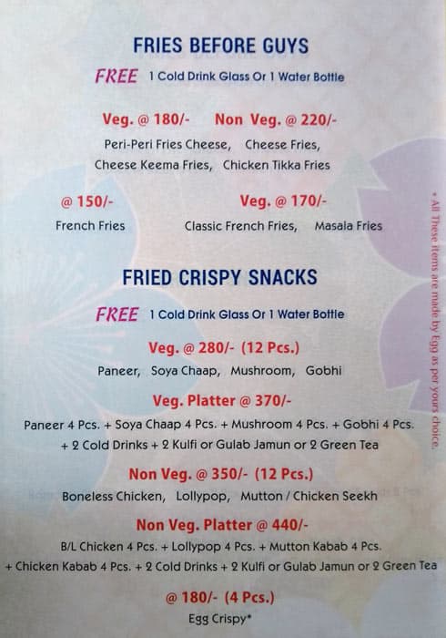 Menu at New Chawla Chicken - Kabab Roll Wale, New Delhi