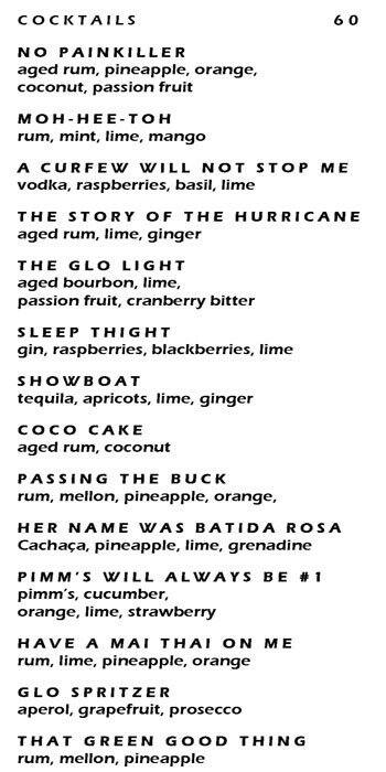 Glo Menu, Menu for Glo, Al Maryah Island, Abu Dhabi - Zomato