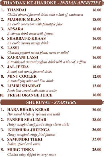 India Palace Menu, Menu for India Palace, Al Shahama, Abu Dhabi - Zomato