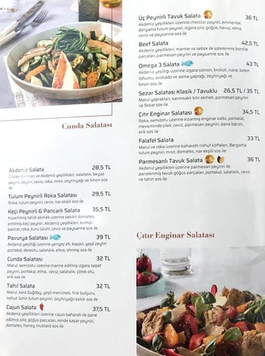 Menu at Midpoint, Istanbul, Mecidiyekoy Yolu Caddesi No:12