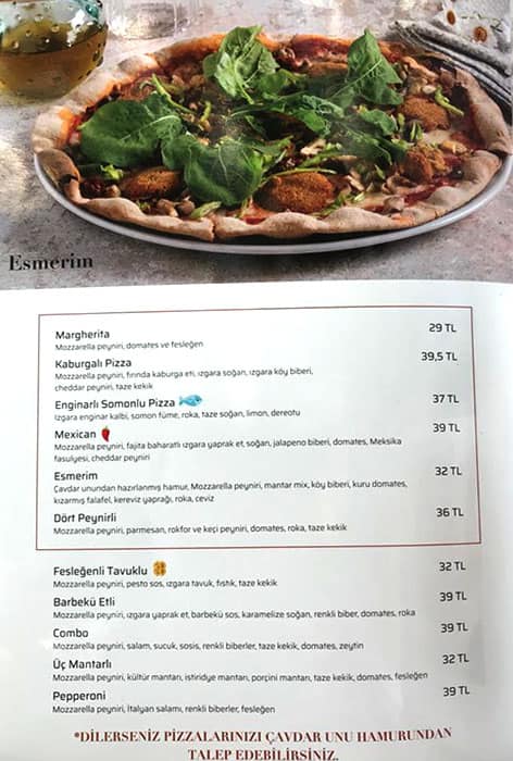 Menu at Midpoint, Istanbul, Mecidiyekoy Yolu Caddesi No:12