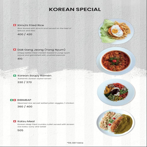 Menu at Café PETER, Pune, Karve Rd