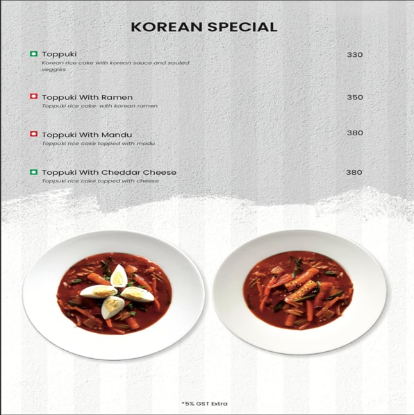 Menu at Café PETER, Pune, Karve Rd