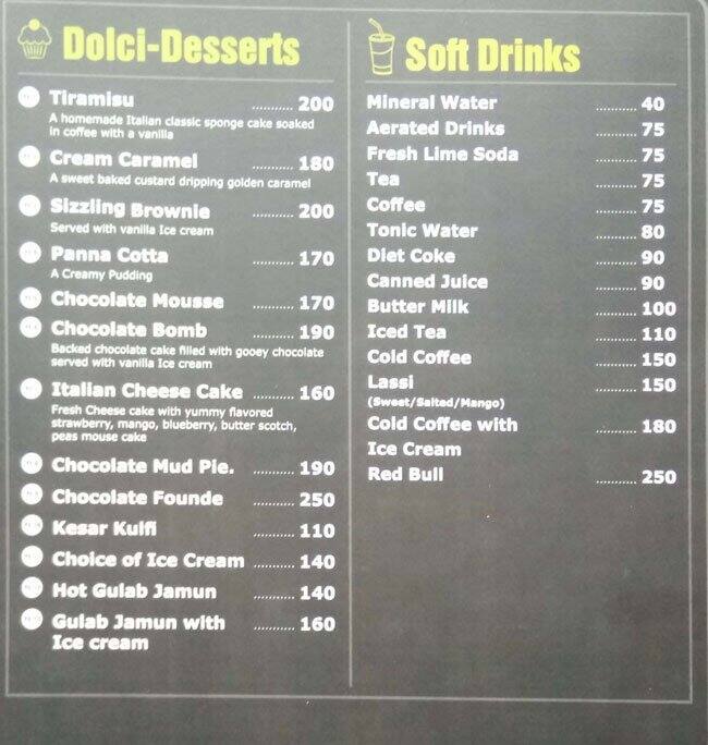 Walnut Restaurant Menu, Menu for Walnut Restaurant, Tonk Road, Jaipur ...
