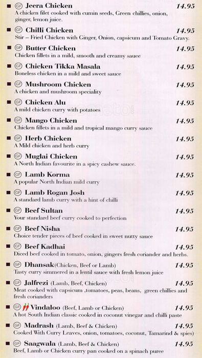 Menu at Sultans Kitchen restaurant, Coorparoo